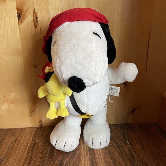 Peanuts | Holiday | Peanuts Halloween Plush Pirate Snoopy With ...